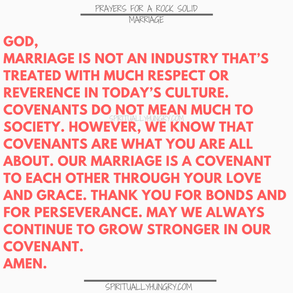 30 Prayers For A Strong Marriage - Page 5 of 6 - Spiritually Hungry