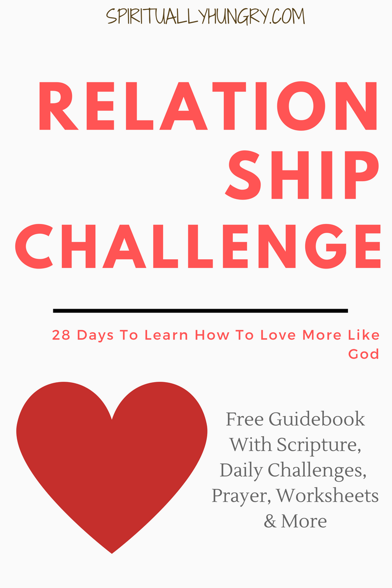The 28 Day Relationship Challenge Spiritually Hungry