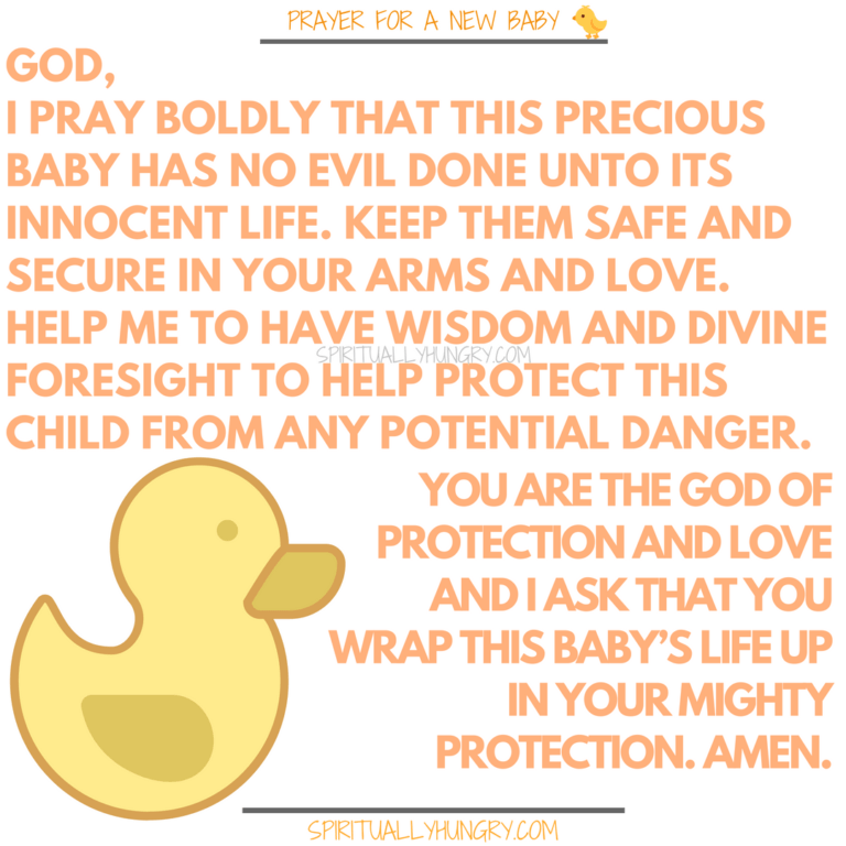 21 Prayers For A Newborn Baby - Page 3 of 4 - Spiritually Hungry