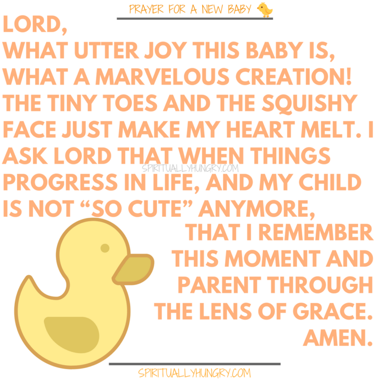 21 Prayers For A Newborn Baby - Page 3 of 4 - Spiritually Hungry