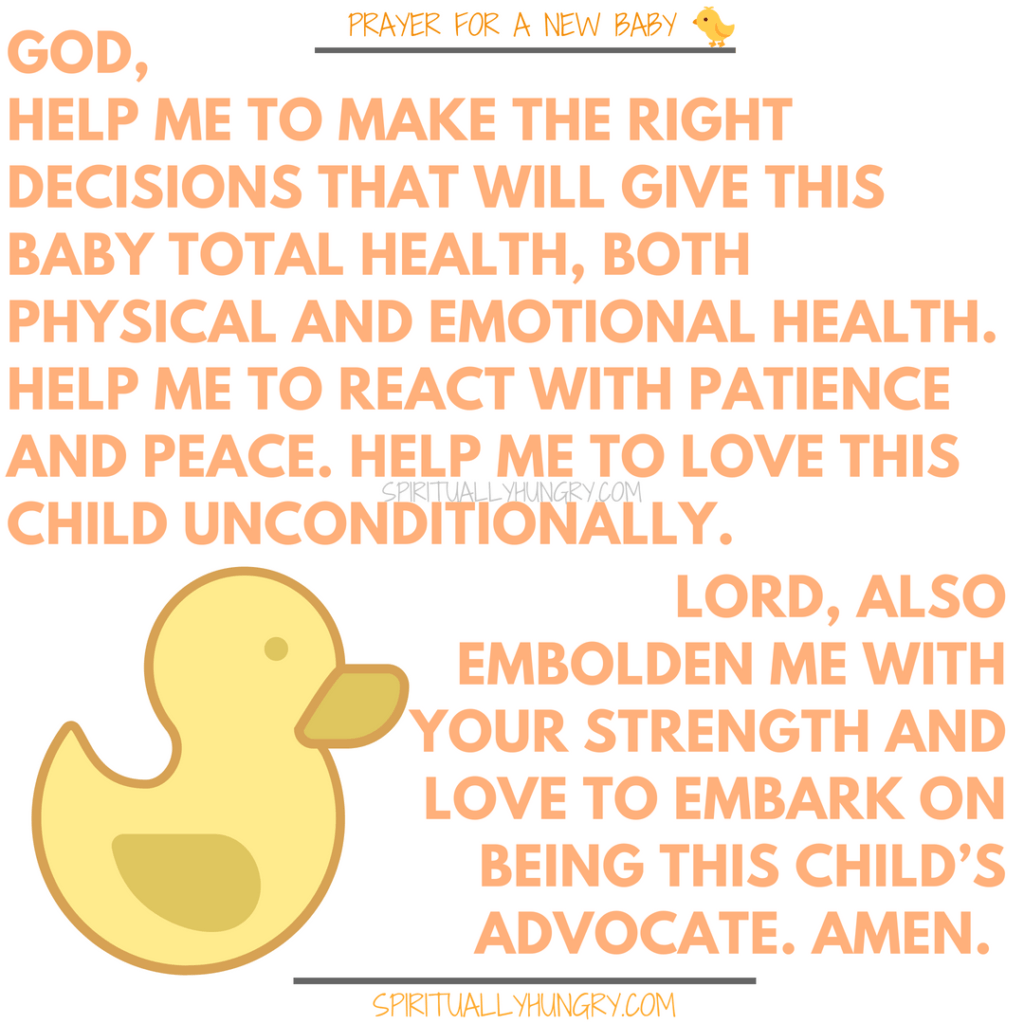 21 Prayers For A Newborn Baby - Page 3 of 4 - Spiritually Hungry