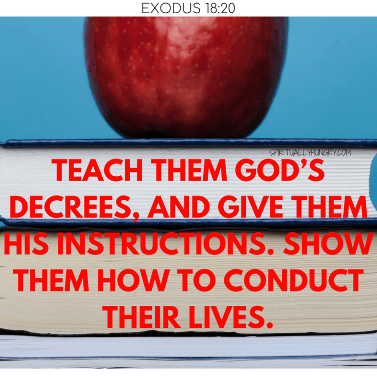 20 Bible Verses For Teachers With Graphics - Spiritually Hungry