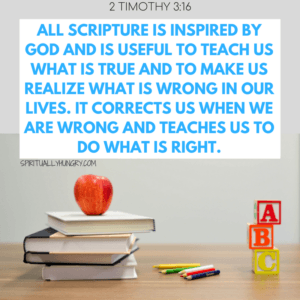 20 Bible Verses For Teachers With Graphics - Spiritually Hungry