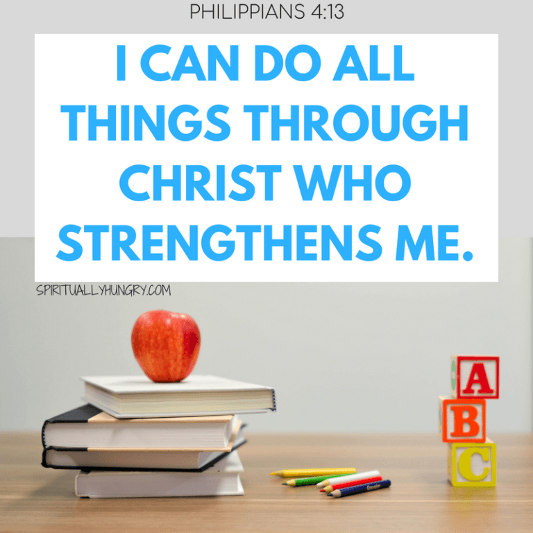 20 Bible Verses For Teachers With Graphics - Spiritually Hungry