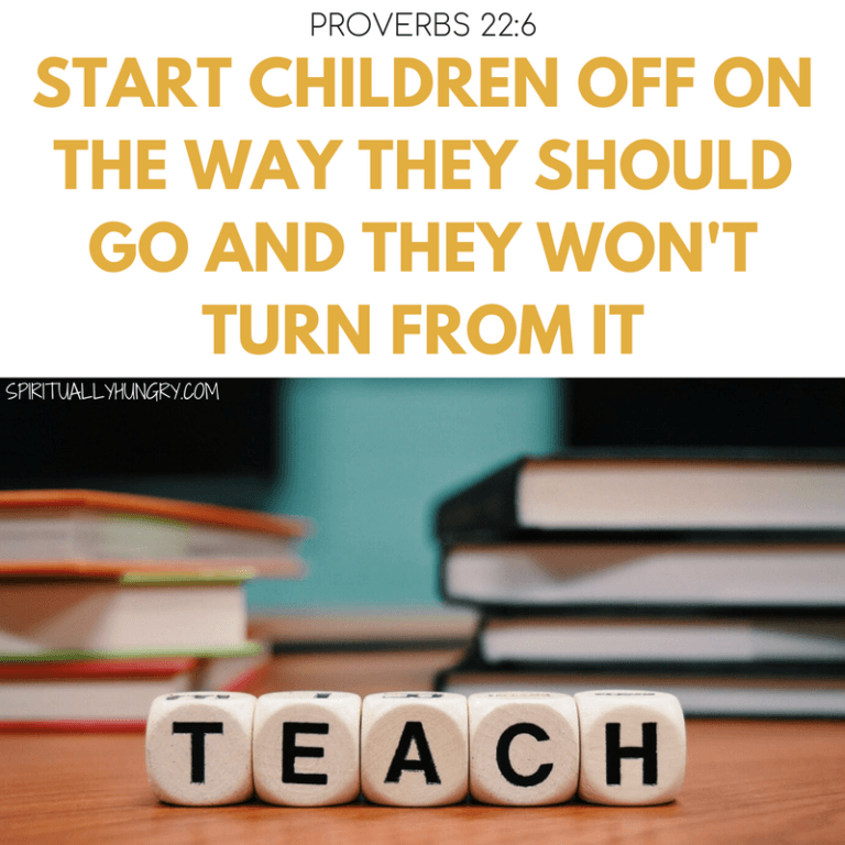 20 Bible Verses For Teachers With Graphics - Spiritually Hungry