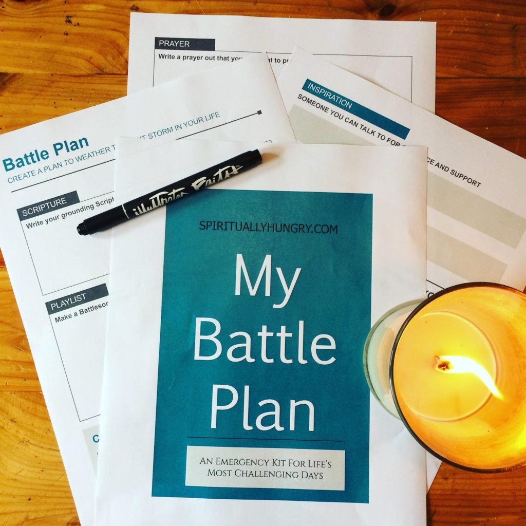 How To Make A Christian Battle Plan - Spiritually Hungry