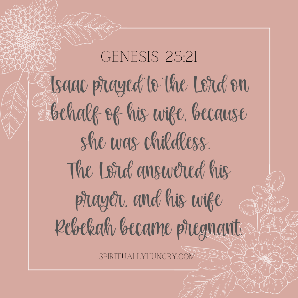 Bible Verses For Infertility - Spiritually Hungry
